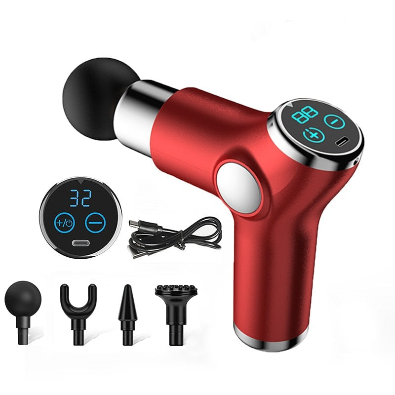 Massage Gun Muscle Massager Fascial Gun For Pain Relief Body Essentials For Lyfe